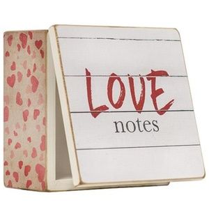 Accents | Nwt Love Notes Box | Poshmark
